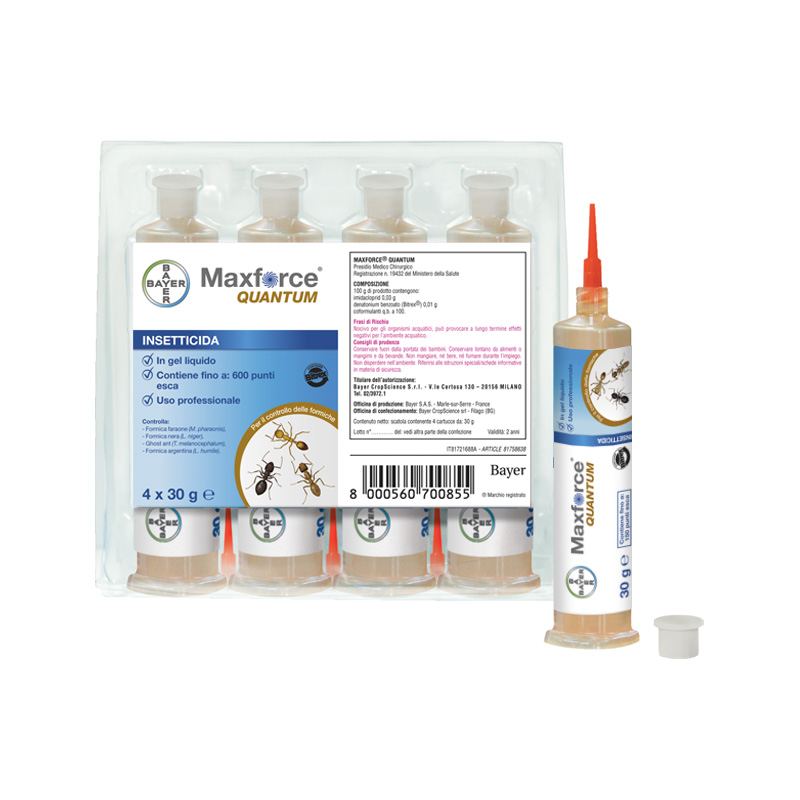 Certificazione HACCP per Maxforce QUANTUM - Pest Control News