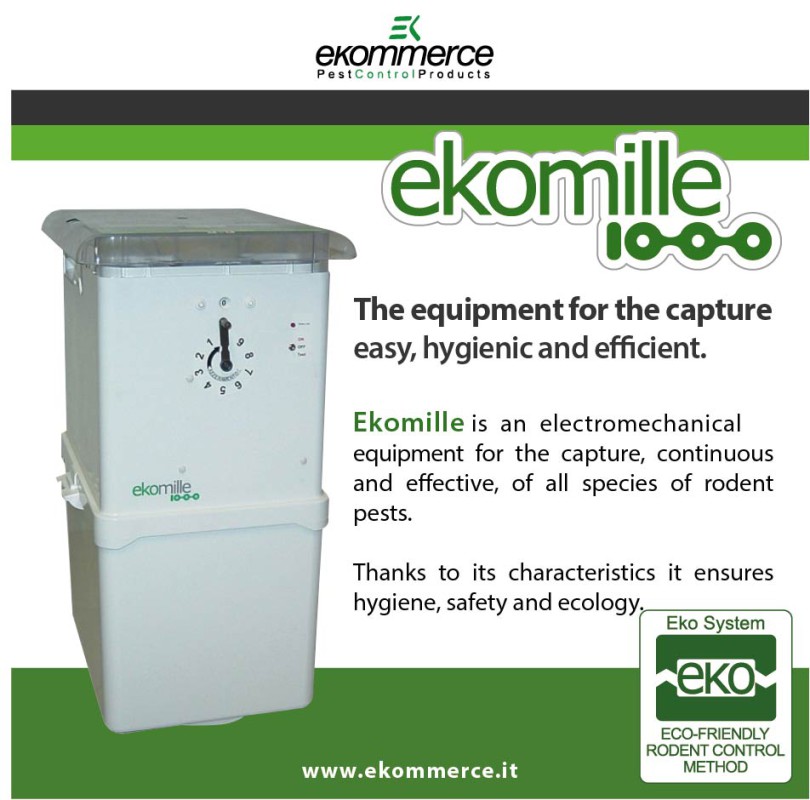 Ekomille, ecologic rodent control - Pest Control News
