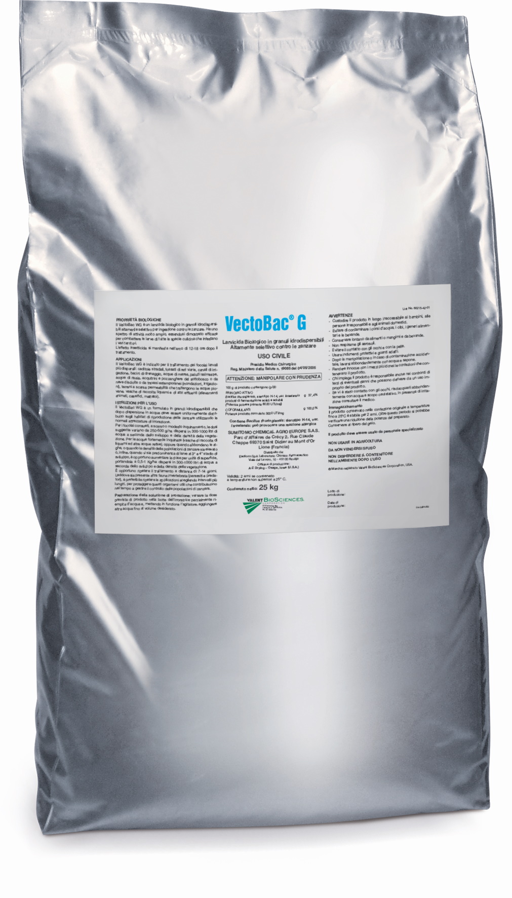 VectoBac® G, larvicida biologico granulare - Pest Control News